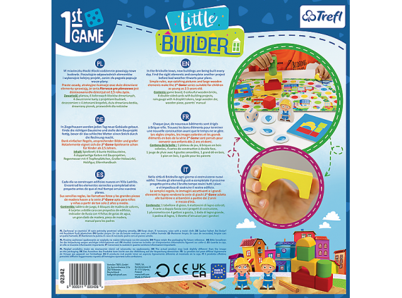 LITTLE BUILDER, juego infantil a partir de 2 años