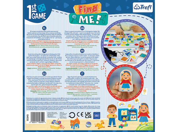 FIND ME!, juego infantil a partir de 2 años